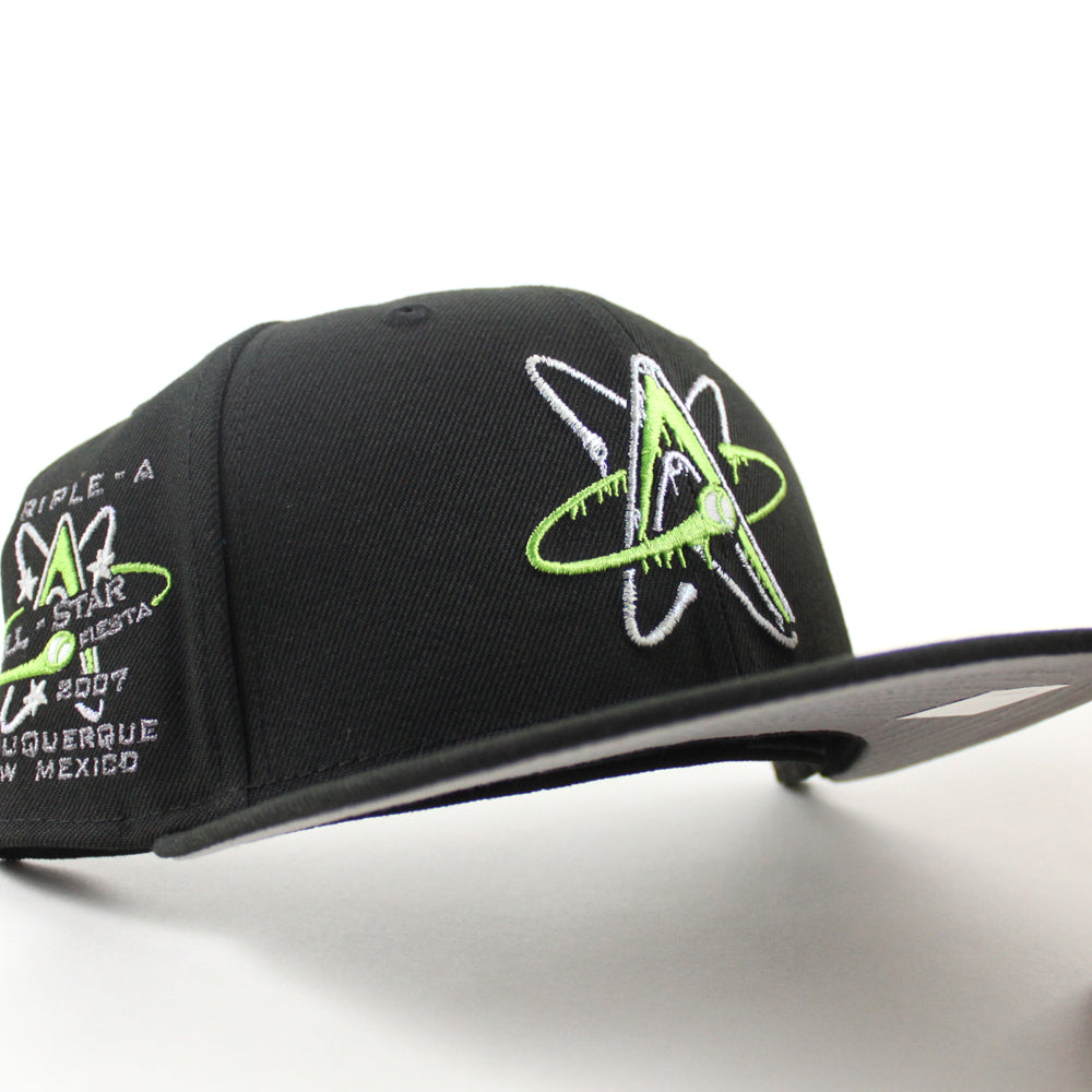 ALBUQUERQUE ISOTOPES 2007 All Star Game New Era 59Fifty Fitted Hat (Bl ...