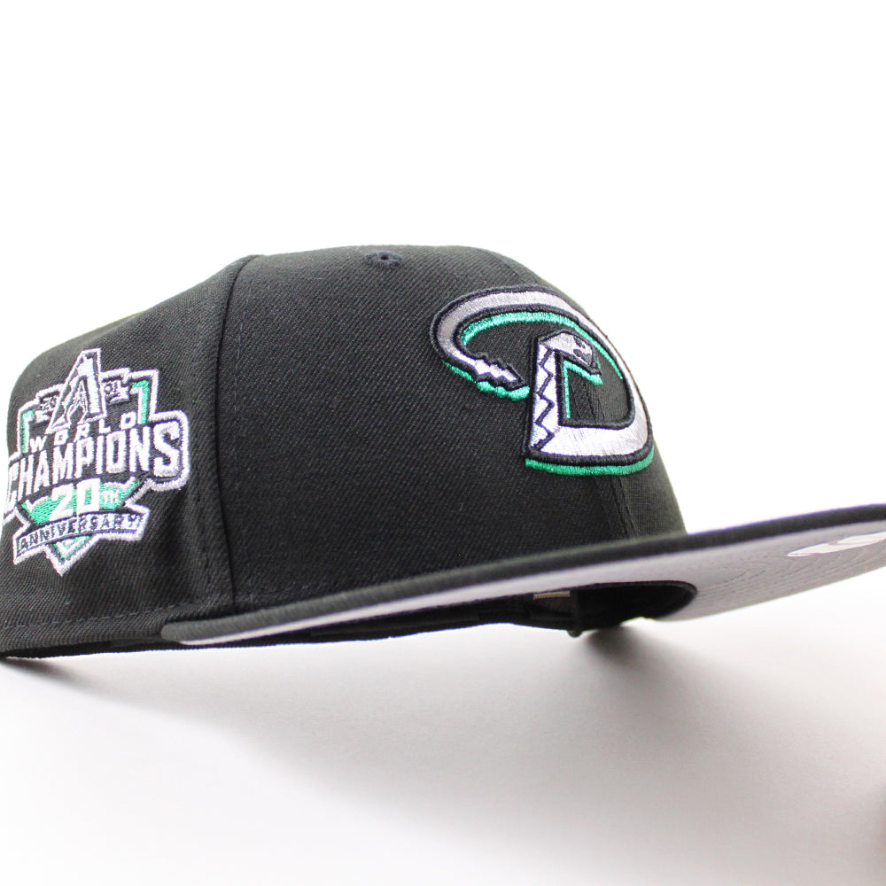 Arizona Diamondbacks 20th Anniversary New Era 59Fifty Fitted Hat (Blac ...