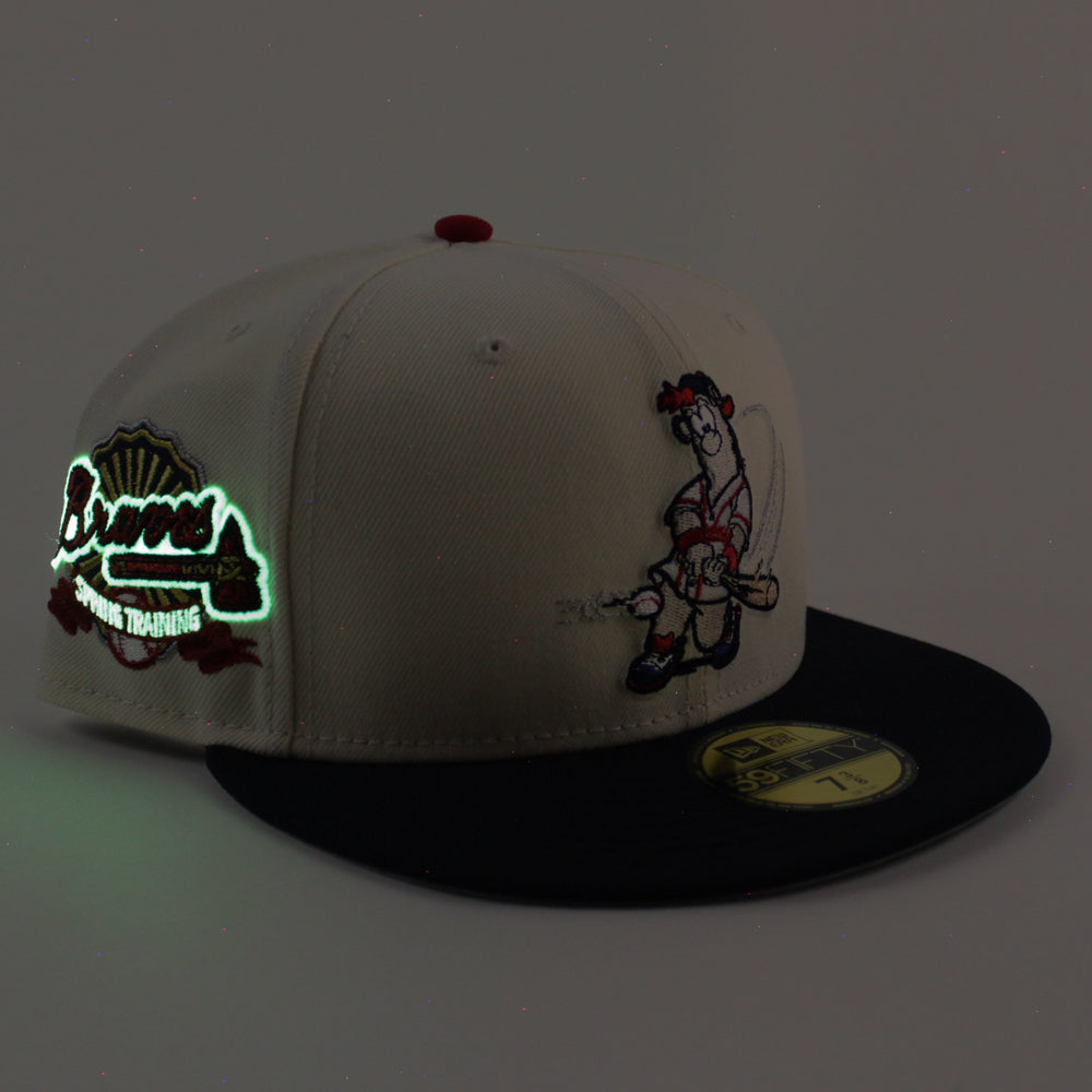 Atlanta Braves BLOOPER Spring Training Patch New Era 59Fifty Fitted Ha ...