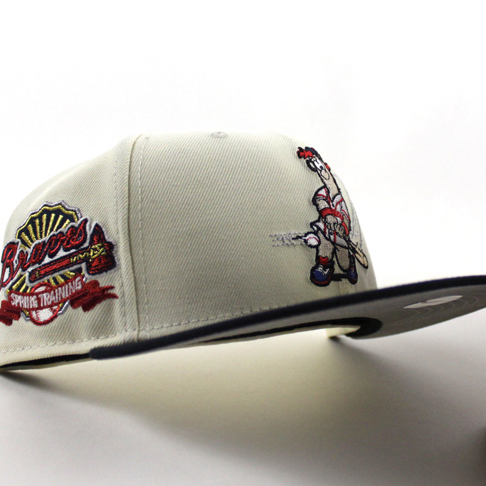 Atlanta Braves BLOOPER Spring Training Patch New Era 59Fifty Fitted Ha ...