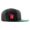 Atlanta Flames NHL Patch Patch New Era 59Fifty Fitted Hat (Black Dark ...
