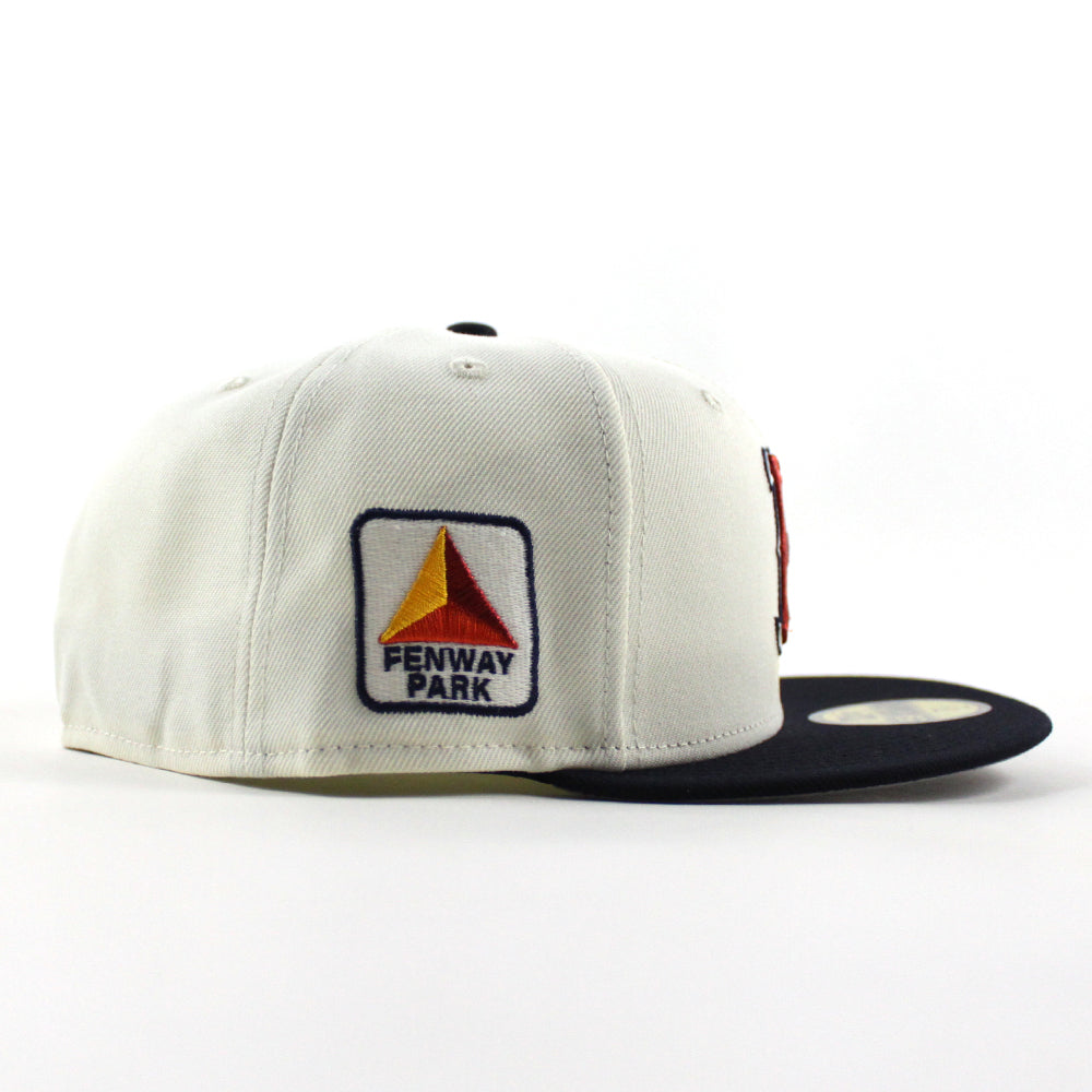 Boston Red Sox CITGO Fenway Park New Era 59Fifty Fitted Hat (Chrome Wh ...