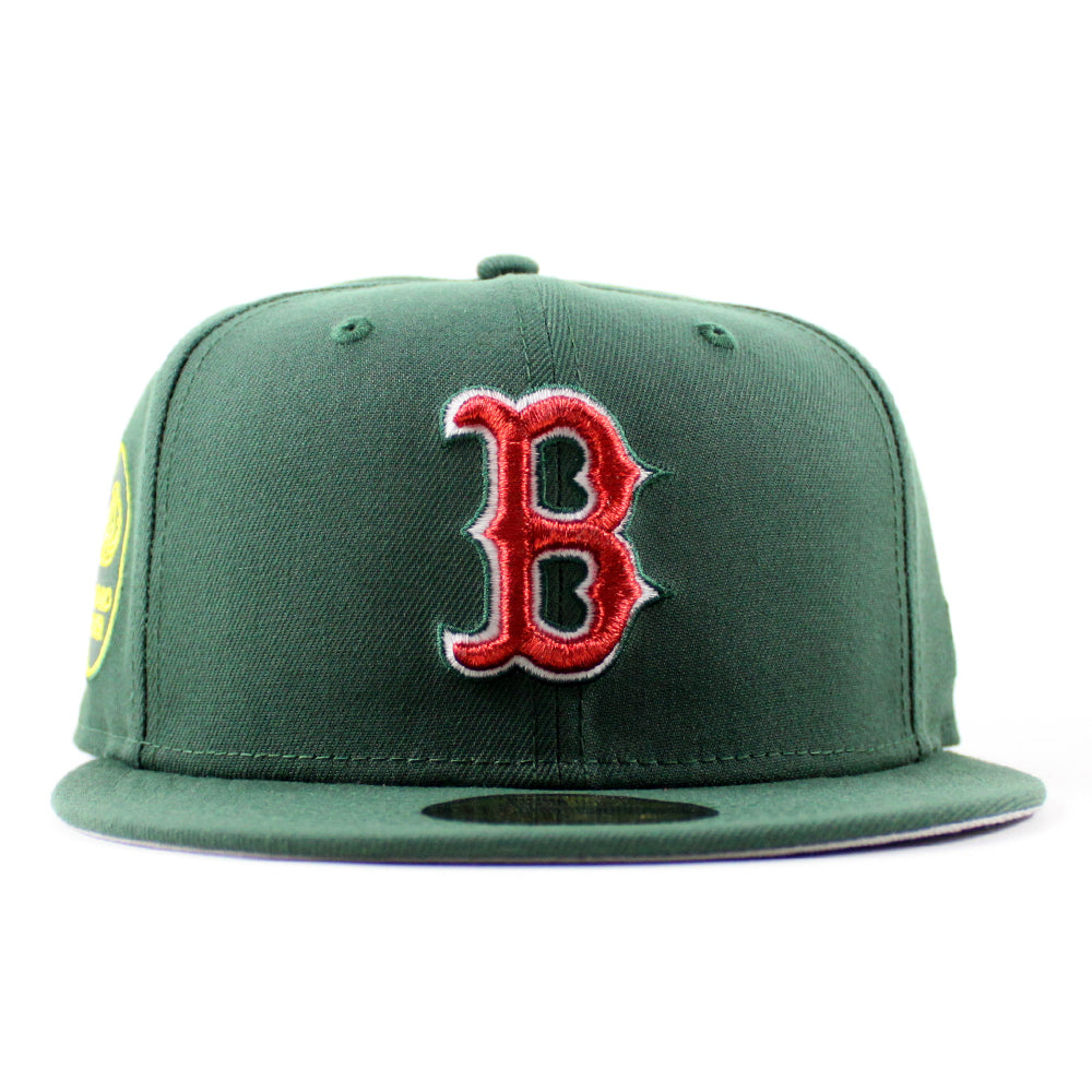 Boston Red Sox Platanos Power New Era 59Fifty Fitted Hat (Mountain Gre ...