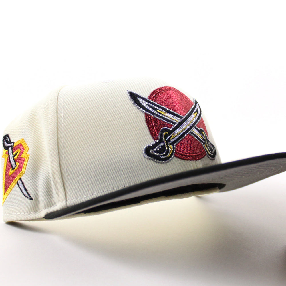 Buffalo Sabres Sword Patch New Era 59Fifty Fitted Hat (Chrome White Bl ...