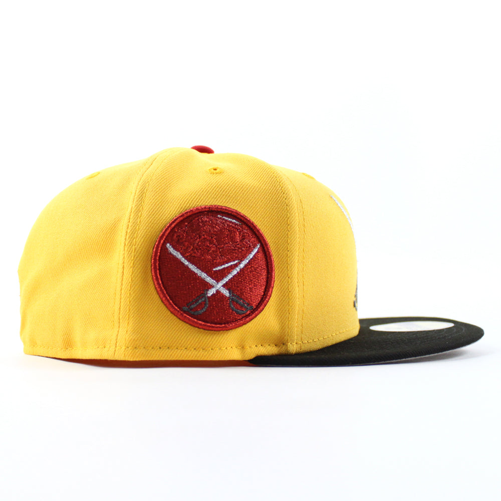 Buffalo Sabres Sword Patch New Era 59Fifty Fitted Hat (Gold Black Gray ...