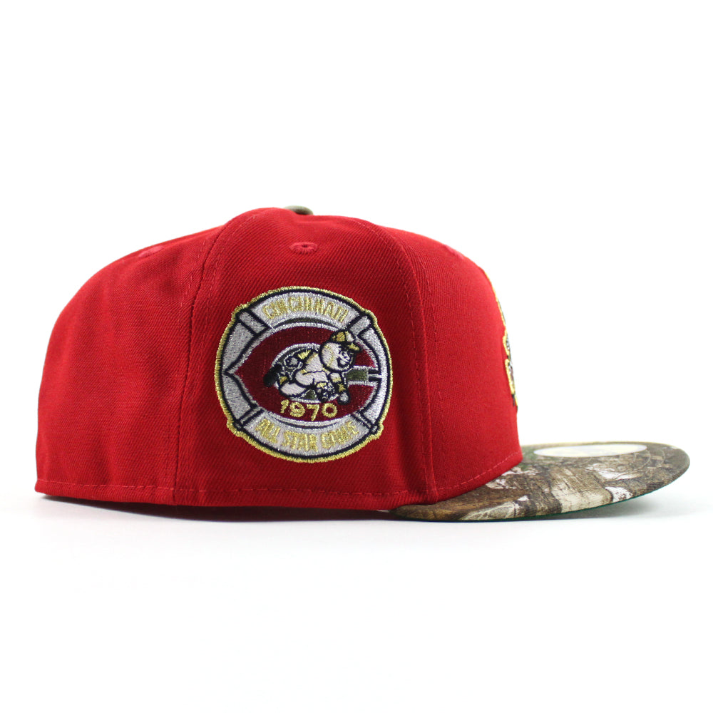 Cincinnati Reds 1970 All Star Game New Era 59Fifty Fitted Hat (Scarlet ...