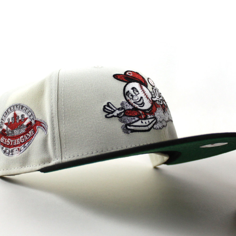 Cincinnati Reds 1988 All Star Game New Era 59Fifty Fitted Hat (Chrome ...