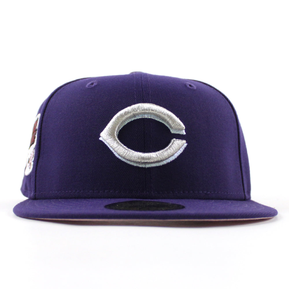 Cincinnati Reds 1975 Big Red Machine New Era 59Fifty Fitted Hat (Purpl ...