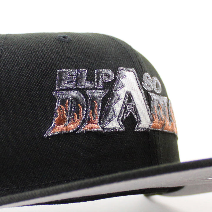 El Paso Diablos x Arizona Diamondbacks New Era 59Fifty Fitted Hat (Bla ...