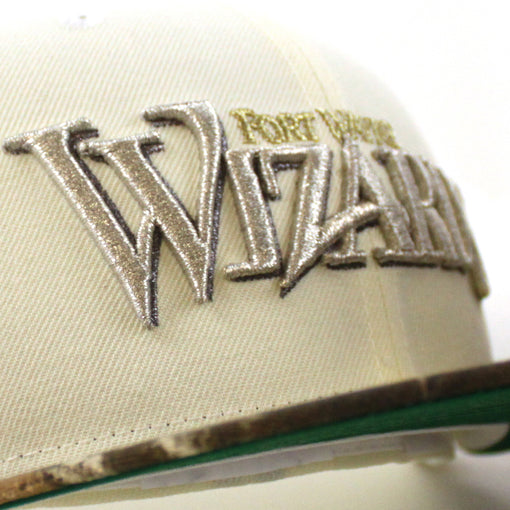 Fort Wayne Wizards New Era 59Fifty Fitted Hat (Chrome White Real Tree ...