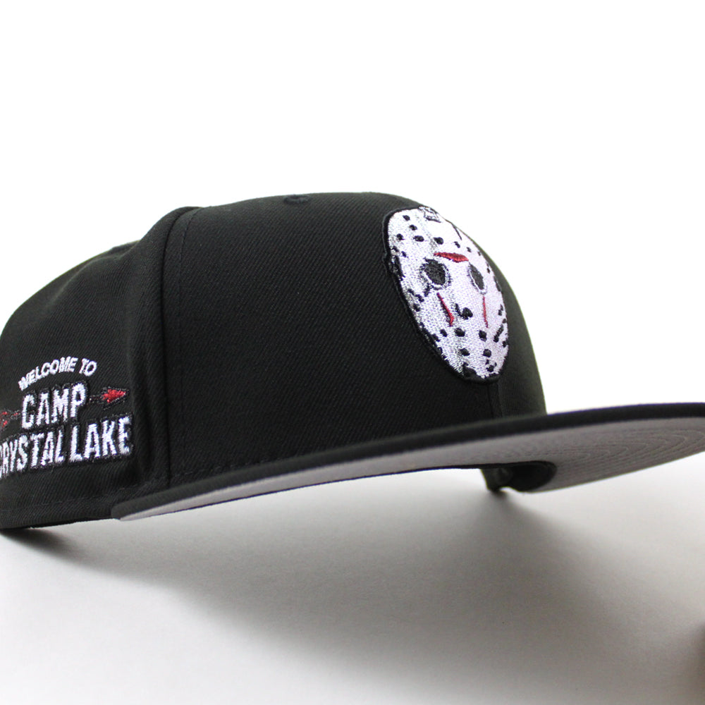 Friday the 13th Jason Head Camp Crystal Lake Patch New Era 59Fifty Fit ...