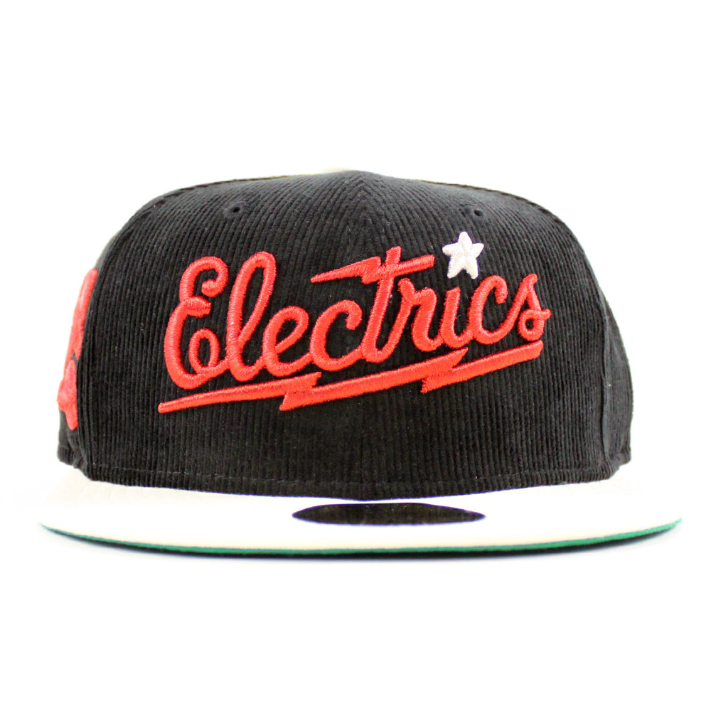 GREAT FALLS ELECTRICS New Era 59Fifty Fitted Hat (Black Chrome White G ...
