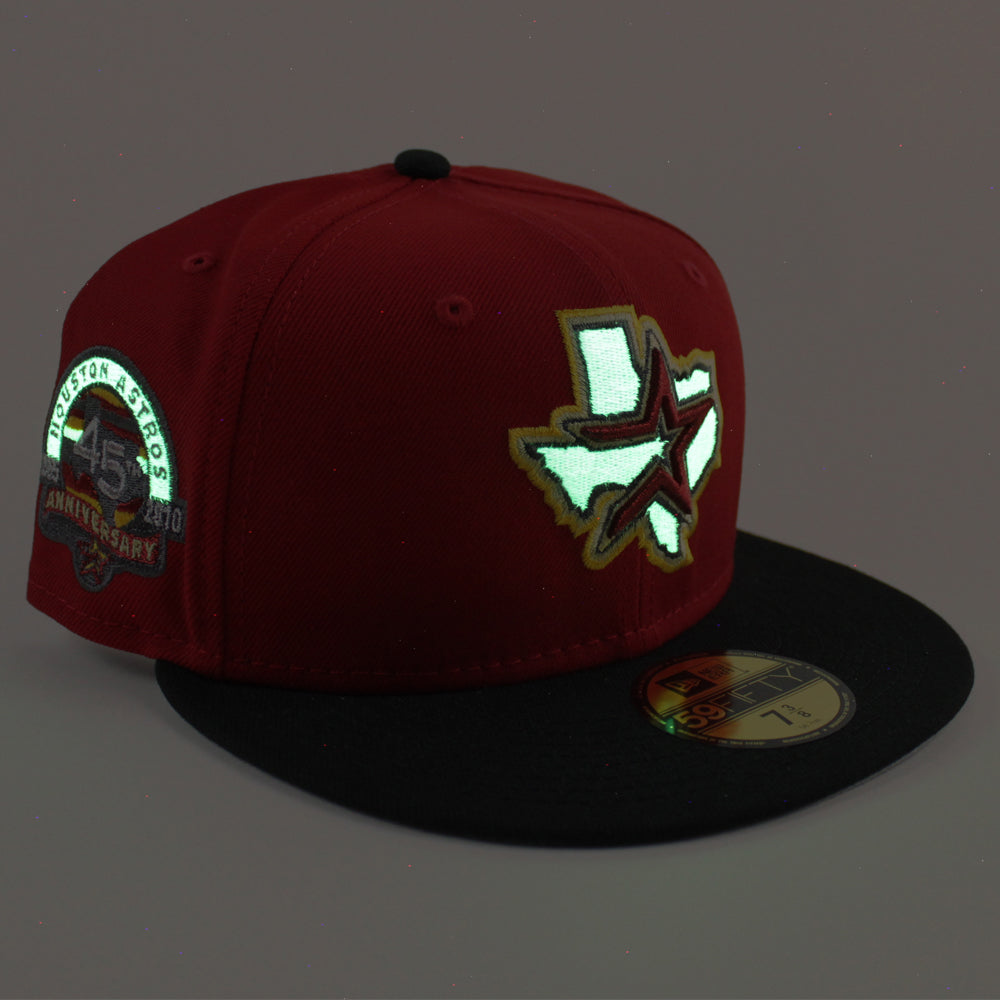 Houston Astros 40Th Anniversary New Era 59Fifty Fitted Hat (Scarlet Re ...