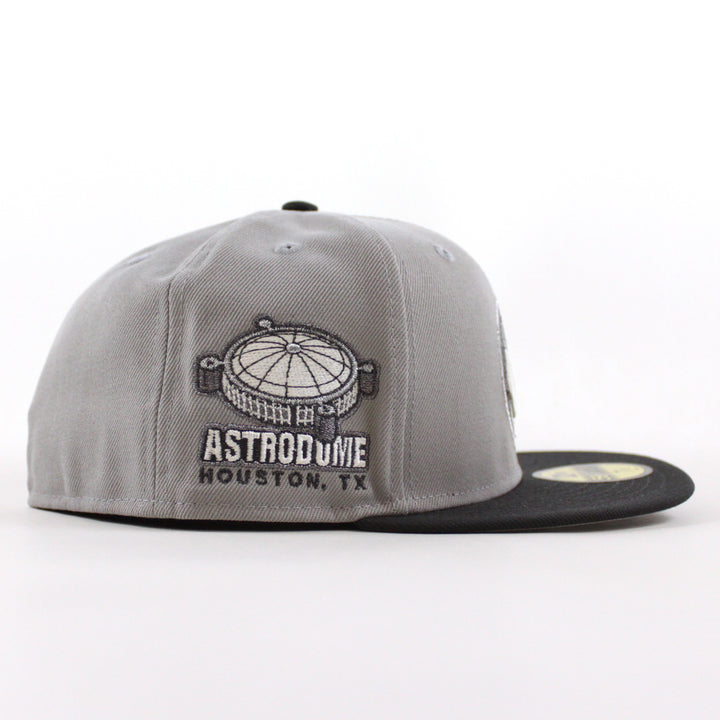Houston Astros Astro Dome New Era 59Fifty Fitted Hat (Gray Graphite Gr ...