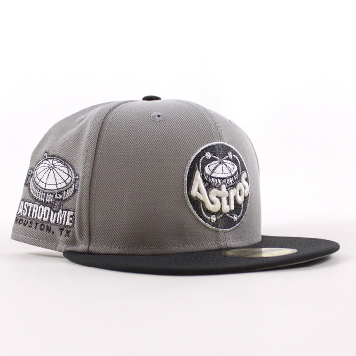 Houston Astros Astro Dome New Era 59Fifty Fitted Hat (Gray Graphite Gr ...