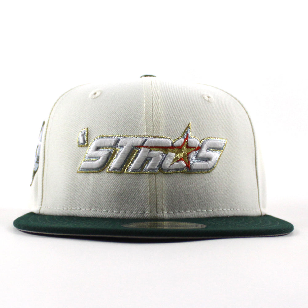 Houston ‘stros 35 Great Years Patch New Era 59Fifty Fitted Hat (Chrome ...