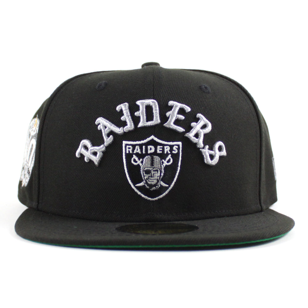 Las Vegas Raiders American FootBall League 60th Anniversary New Era 59 ...