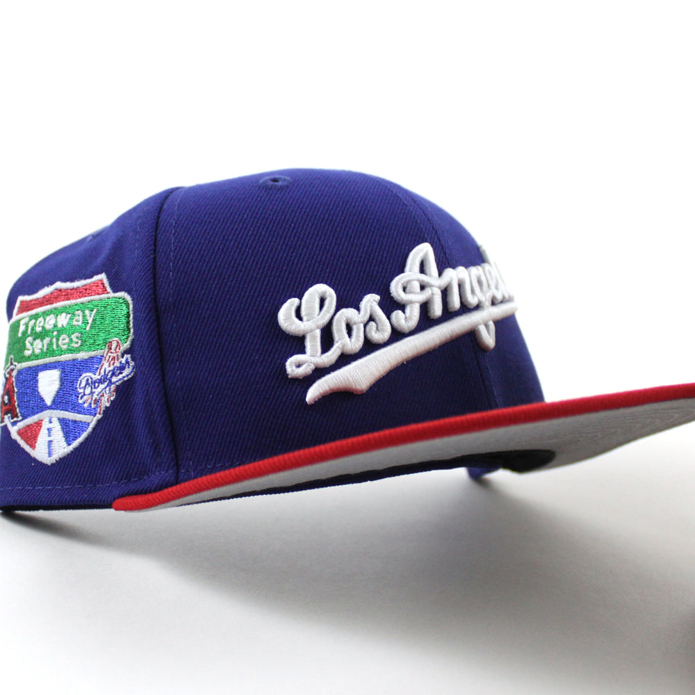 Los Angeles Dodgers Freeway Series New Era 59Fifty Fitted Hat (Royal B ...