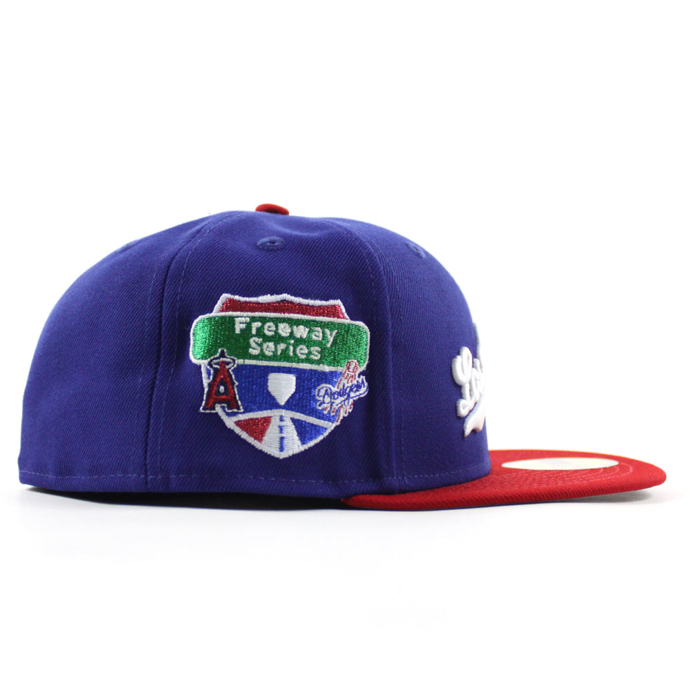 Los Angeles Dodgers Freeway Series New Era 59Fifty Fitted Hat (Royal B ...