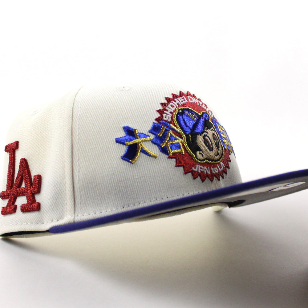 Los Angeles Dodgers Ohtani LA Chain Stitch New Era 59Fifty Fitted Hat ...