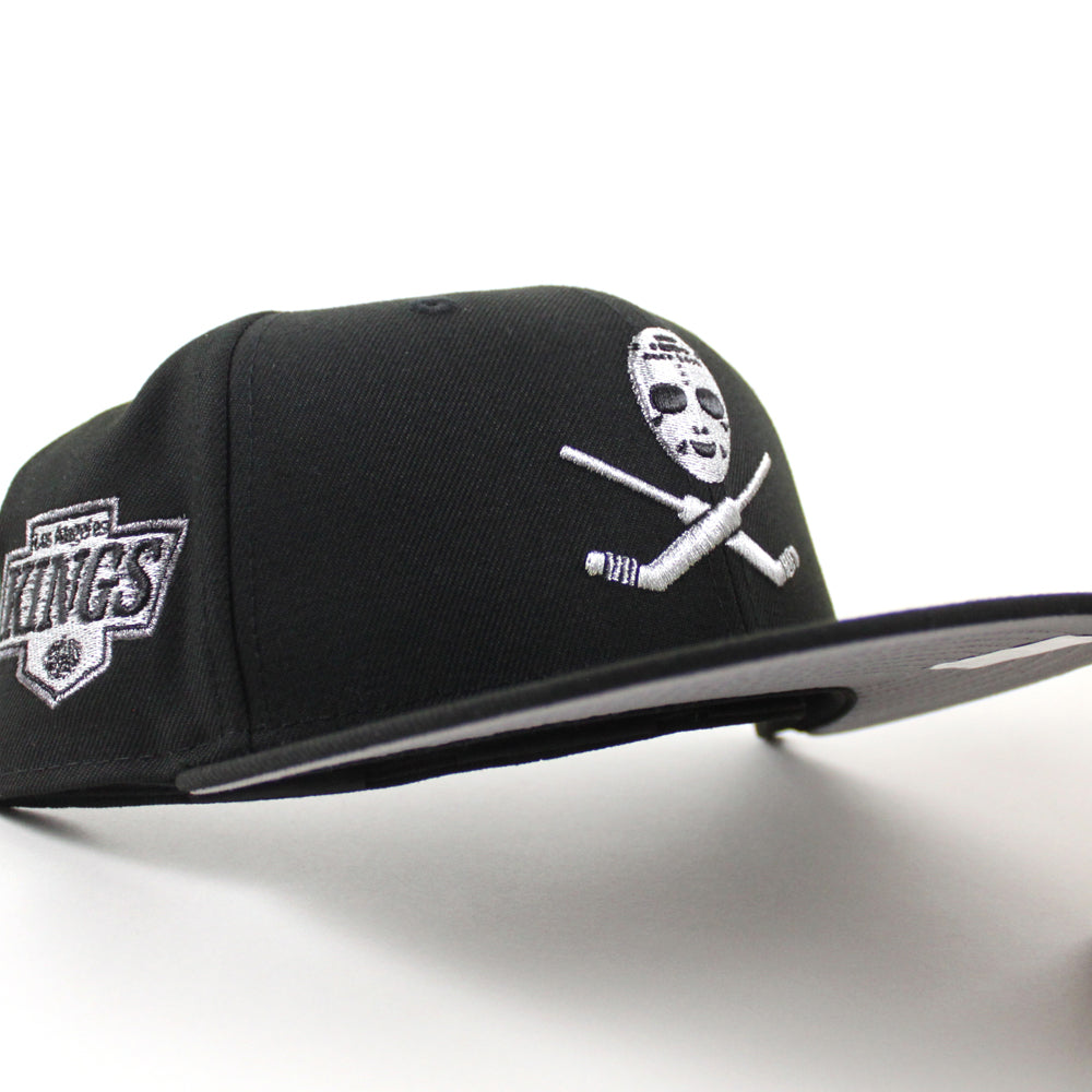 Los Angeles Kings Skull Mask Kings Patch New Era 59Fifty Fitted Hat (B ...