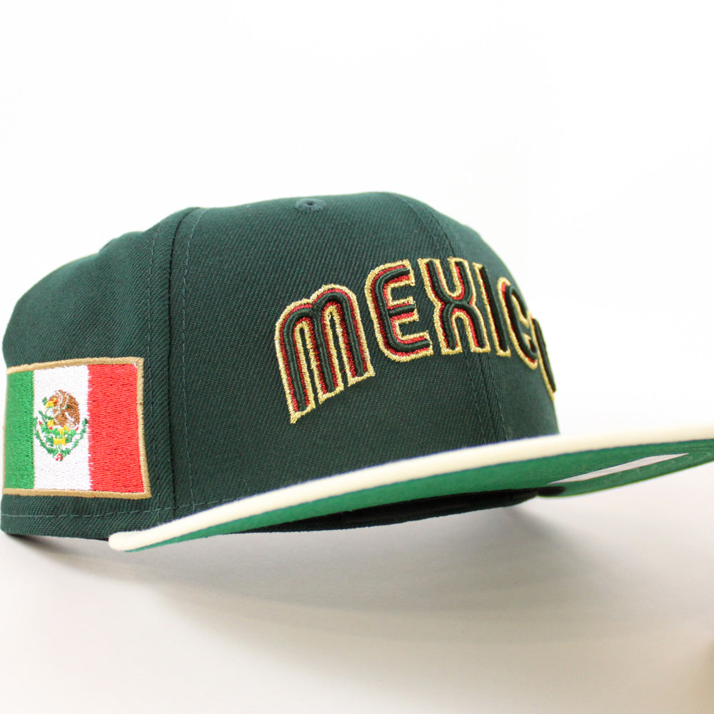 Mexico 2023 World Baseball Classic (WBC) New Era 59Fifty Fitted Hat (D ...