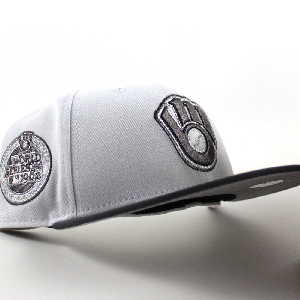 Milwaukee Brewers 1982 World Series New Era 59Fifty Fitted Hat (Optic ...