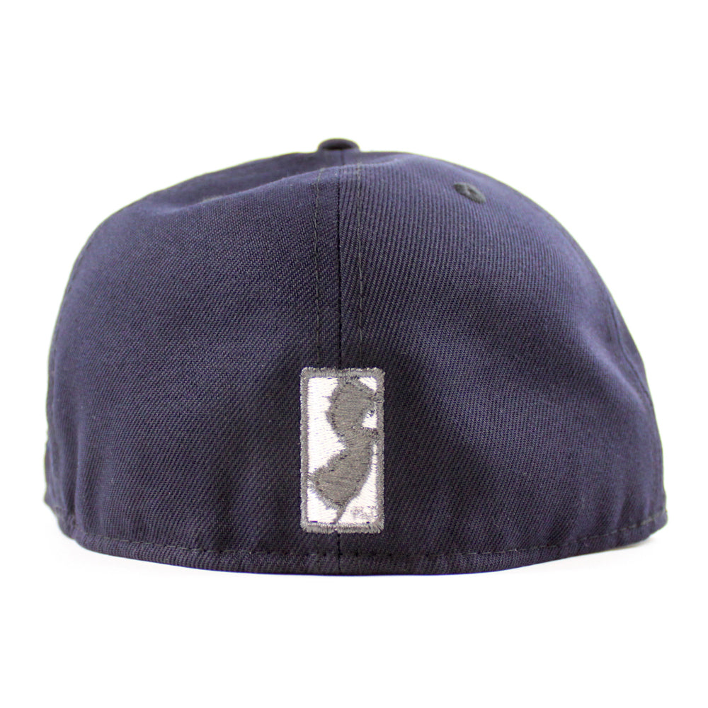 NJ Script New Era 59Fifty Fitted Hat (Navy Green Under Brim) – ECAPCITY