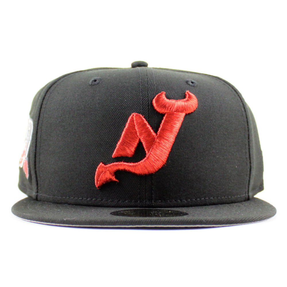 New Jersey Devils 30 Years New Era 59Fifty Fitted Hat (Black Gray Unde ...