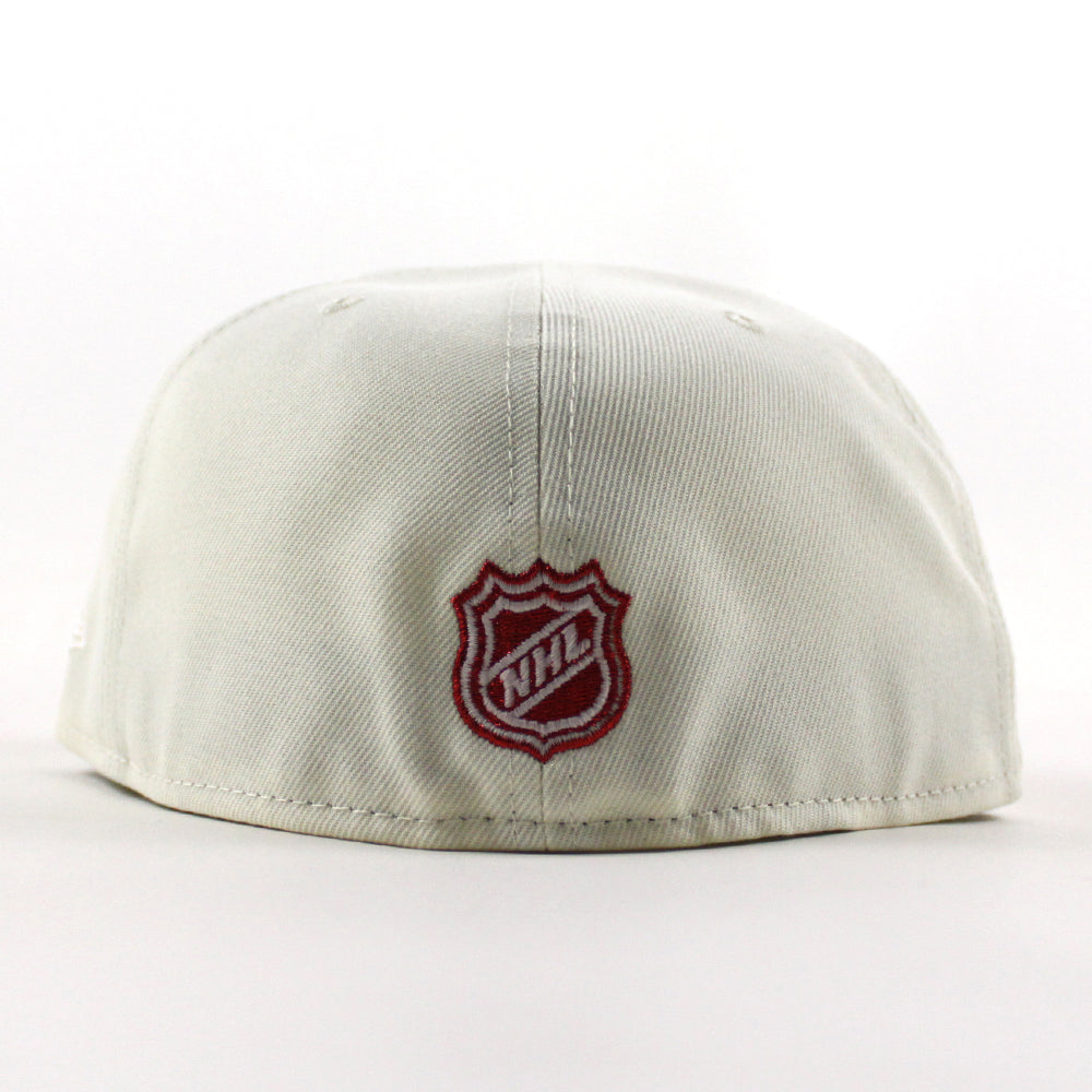 New Jersey Devils 30 Years New Era 59Fifty Fitted Hat (Chrome White Bl ...