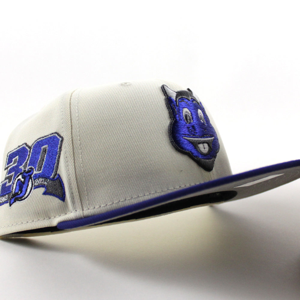 New Jersey Devils 30 Years New Era 59Fifty Fitted Hat (Chrome White Ro ...