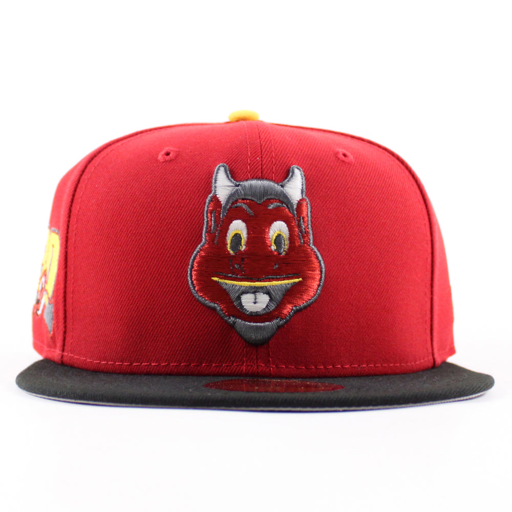 New Jersey Devils 30 Years New Era 59Fifty Fitted Hat (Scarlet Red Bla ...