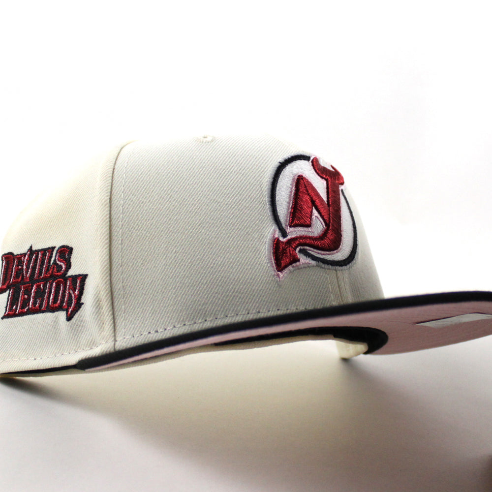 New Jersey Devils Devils legion Patch New Era 59Fifty Fitted Hat (Chro ...