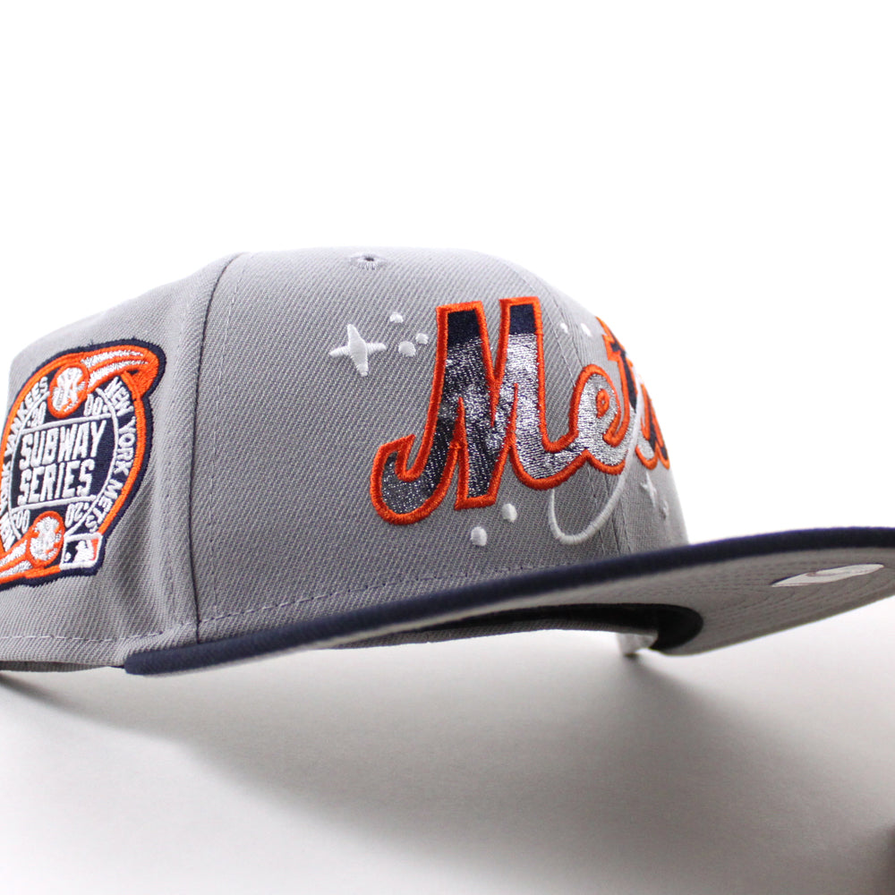 New York Mets Subway Series New Era 59Fifty Fitted Hat (Gray Navy Gray ...