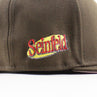New York YANKEES SEINFELD New Era 59Fifty Fitted Hat (Walnut Brown Pin ...