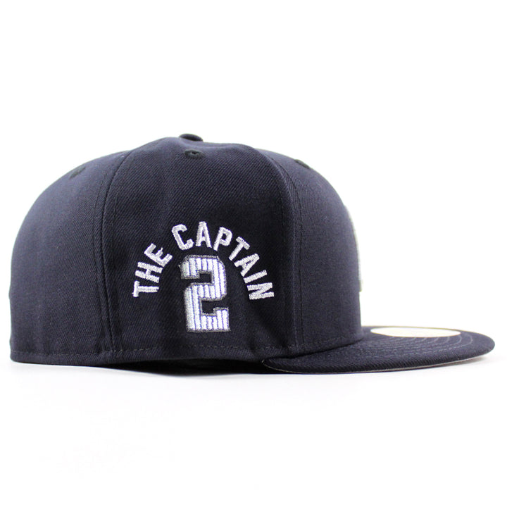 New York Yankees x CAPTAIN Derek Jeter New Era 59Fifty Fitted Hat (Nav ...