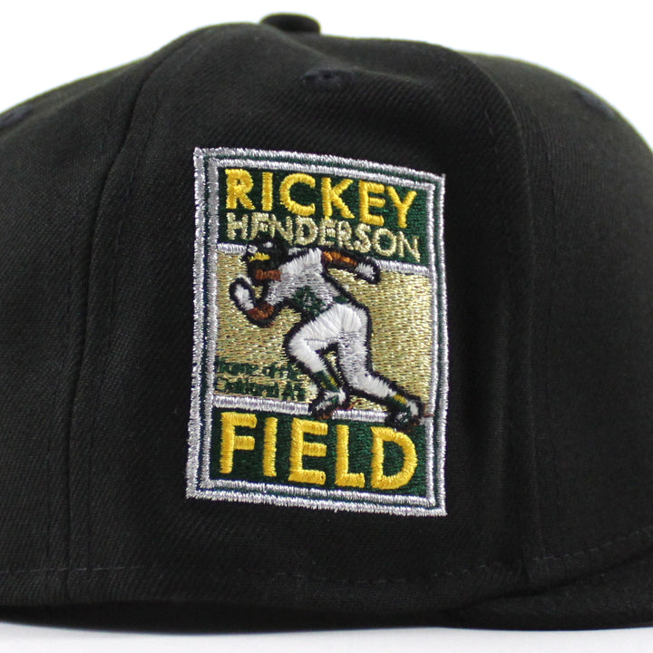 Oakland Athletics Ricky Henderson Oakland Patch New Era 59Fifty Fitted ...