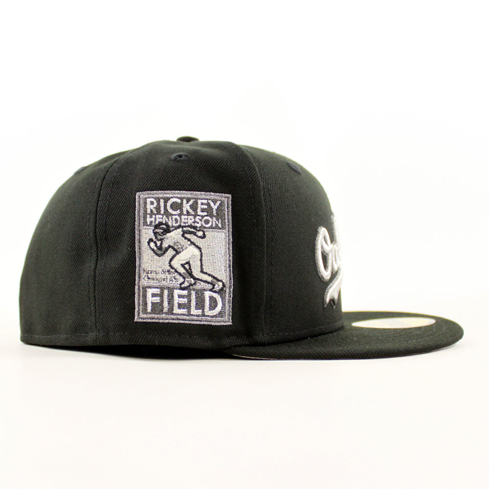 Oakland Athletics Ricky Henderson New Era 59Fifty Fitted Hat (Black Gr ...