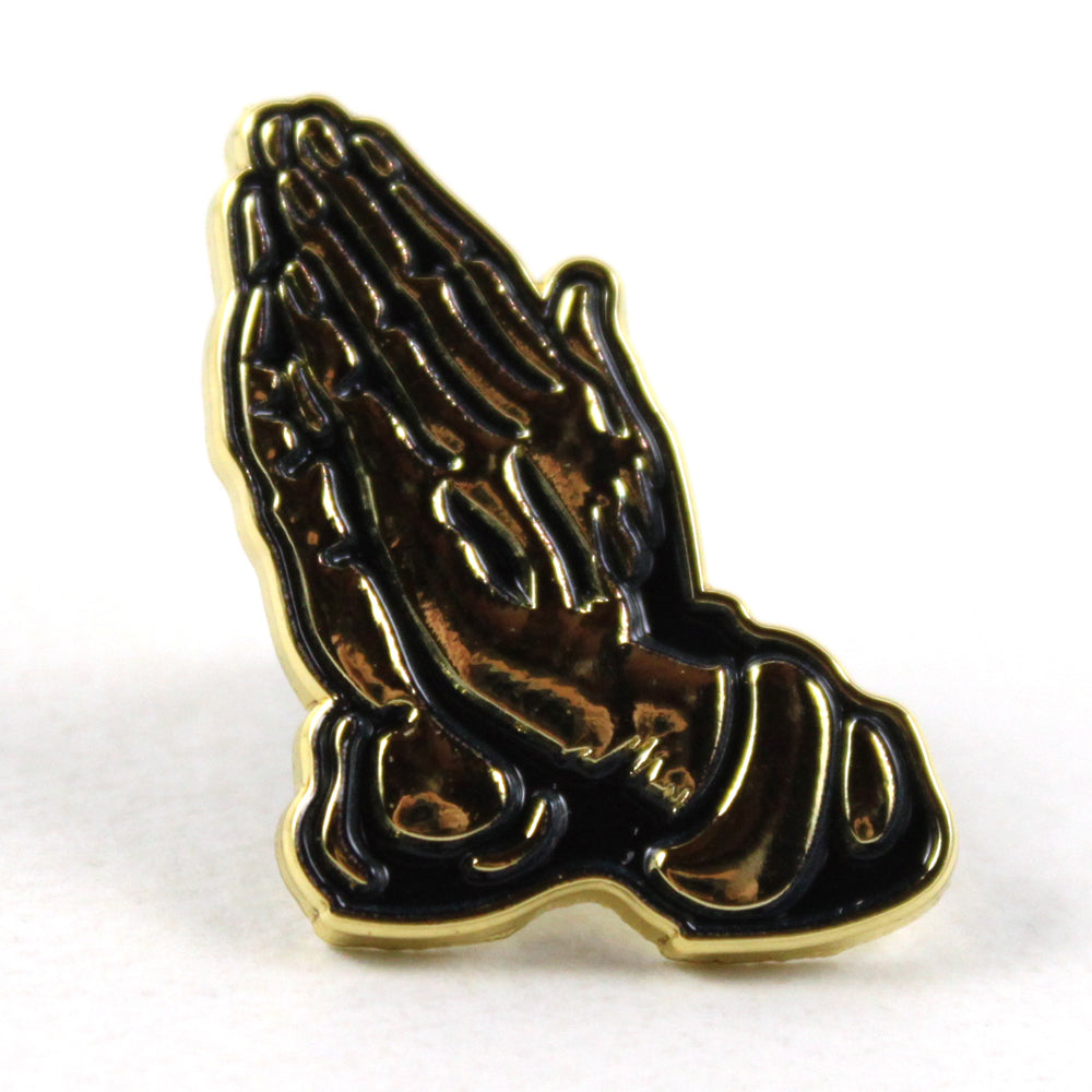 Praying Hands Pin (Gold) – ECAPCITY