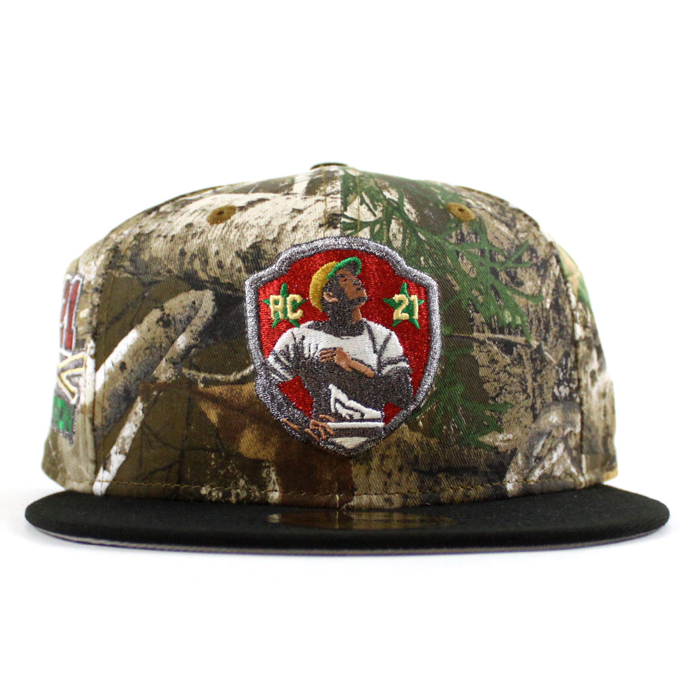 Pittsburgh Pirates ROBERTO CLEMENTE 21 Nations Patch New Era 59Fifty F ...