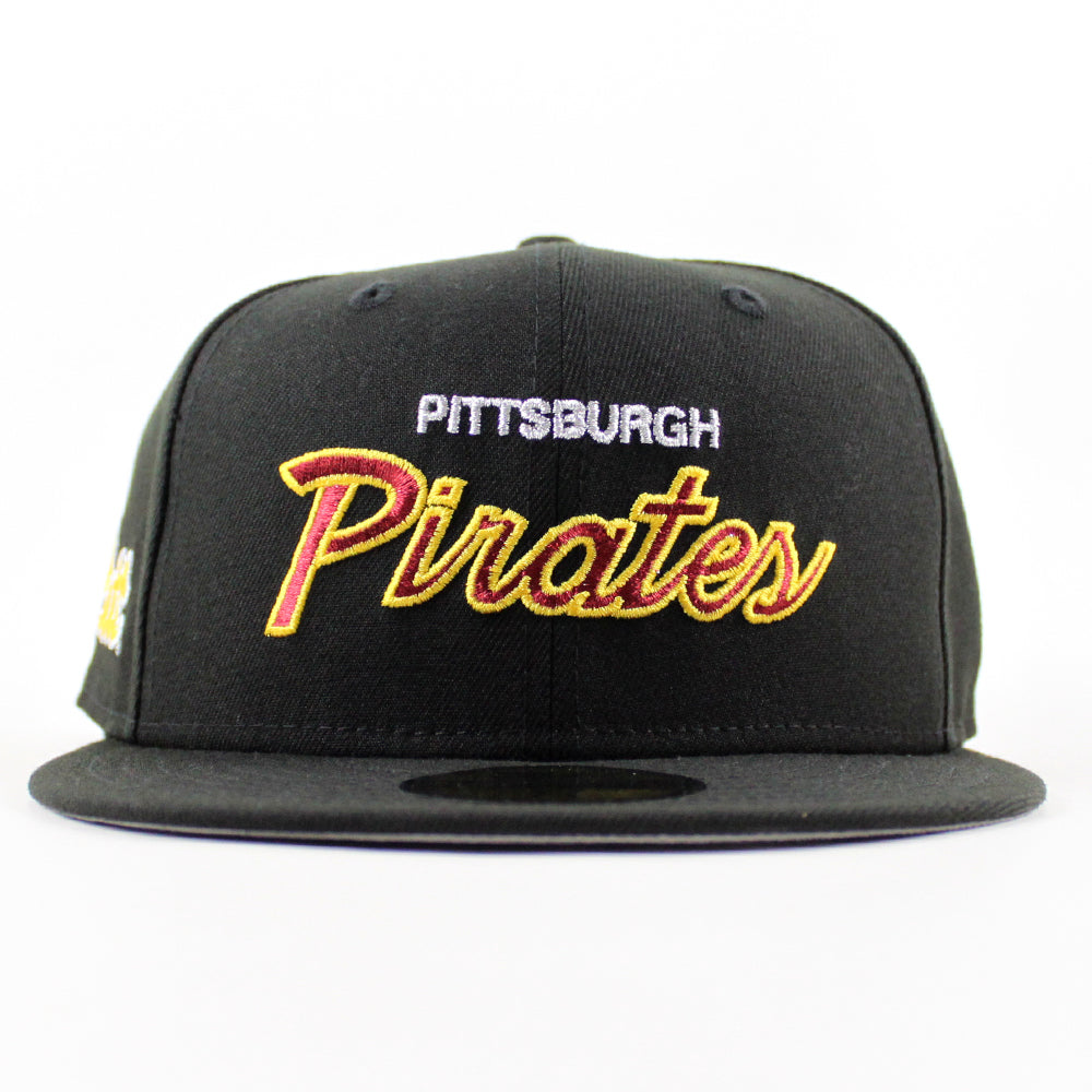 Pittsburgh Pirates x Pitt Panthers 59Fifty New Era Fitted Hats (Black ...