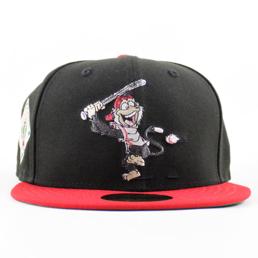 Rally Monkey Los Angeles Angels Baseball Patch New Era 59Fifty Fitted ...