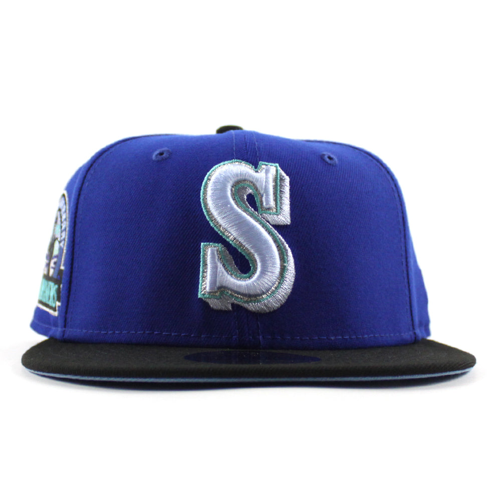 Seattle Mariners 30th Anniversary New Era 59Fifty Fitted Hat (Dark Blu ...