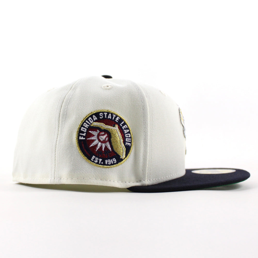 TAMPA YANKEES Florida State League Patch New Era 59Fifty Fitted Hat (C ...