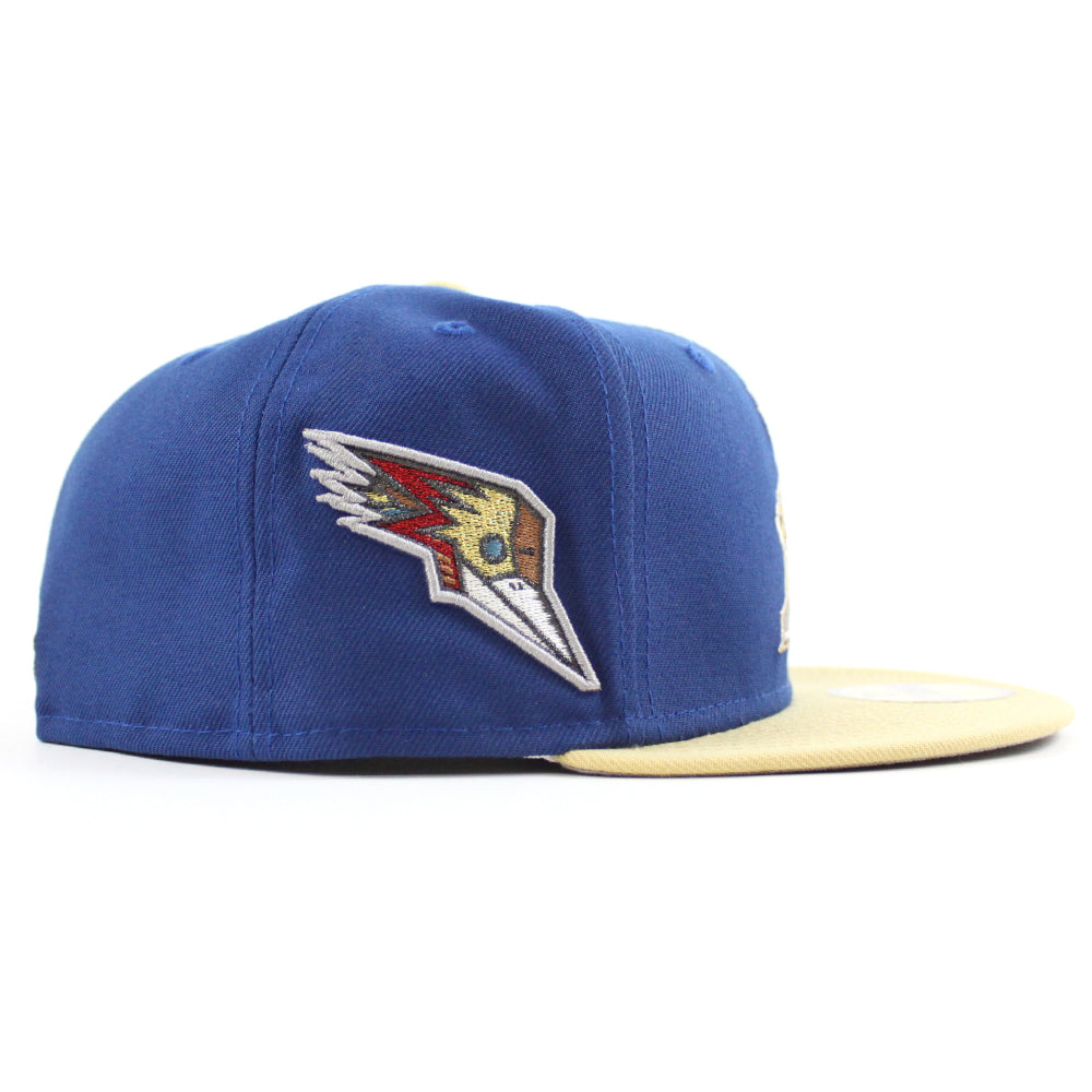 TUCSON ROADRUNNERS New Era 59Fifty Fitted Hat (Song Bird Blue Vegas Go ...