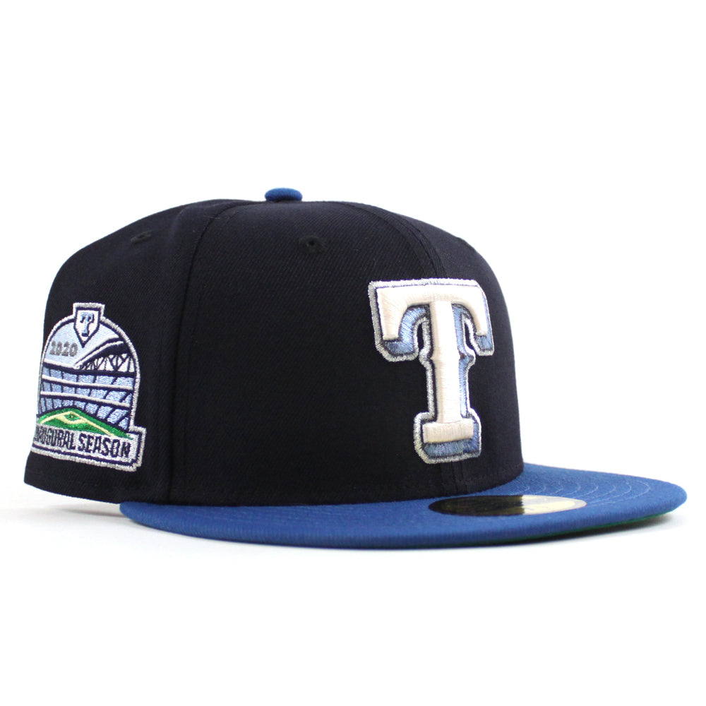 Texas Rangers 2020 Inaugural Season New Era 59Fifty Fitted Hat (Navy S ...