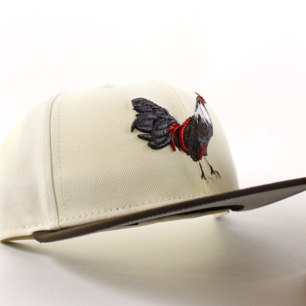 Texas ROOSTER New Era 59Fifty Fitted Cap (Chrome White Walnut Gray Und ...