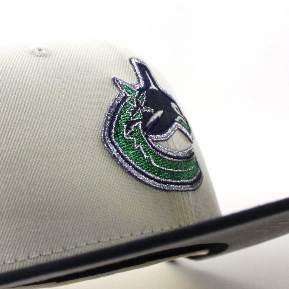 Vancouver Canucks 1970 Stadium Patch New Era 59Fifty Fitted Hat (Chrom ...