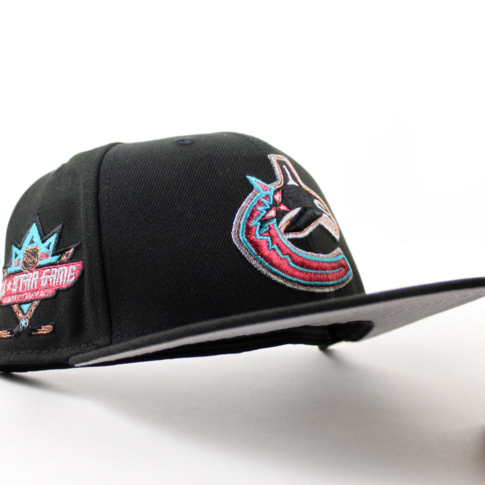 Vancouver Canucks 1998 All Star Game New Era 59Fifty Fitted Hat (Black ...