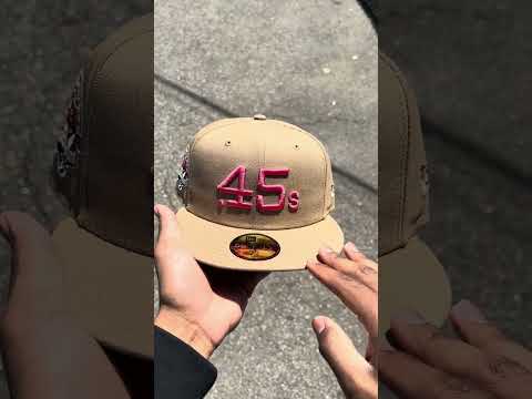 Houston Colt 45 45th Anniversary New Era 59Fifty Fitted Hat (Khaki Gra ...